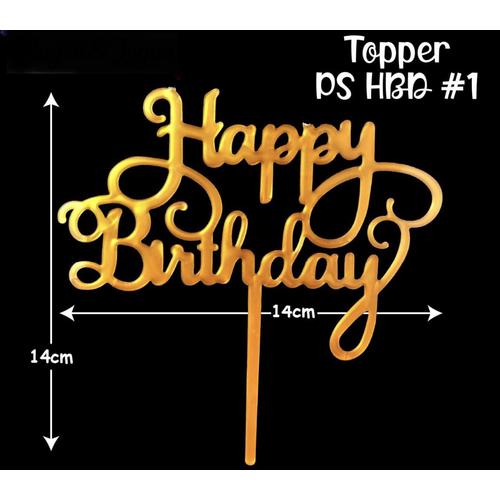 Jual Topper happy birthday toper ulang tahun - Jakarta Barat ...