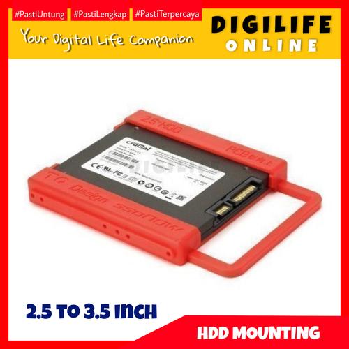 Jual Case HDD 2.5 Inch to 3.5 Inch Casing Dock Dudukan Enclosure ...