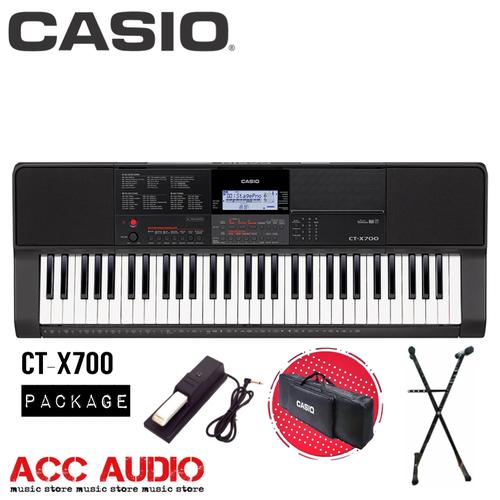 Jual Keyboard CASIO CT-X700 / CTX700 Package Complete - Jakarta Barat ...