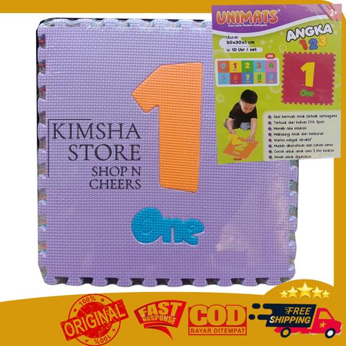 Jual Evamat Angka Abjad Karpet Karet Puzzle Edukasi Mainan Anak ...