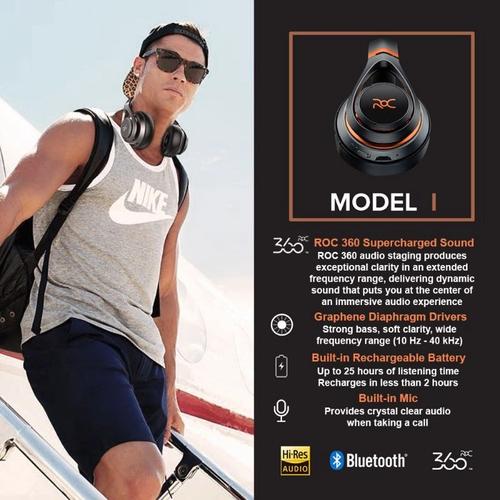 Jual Roc Headphone Over Ear by Cristiano Ronaldo Model I Wireless ...