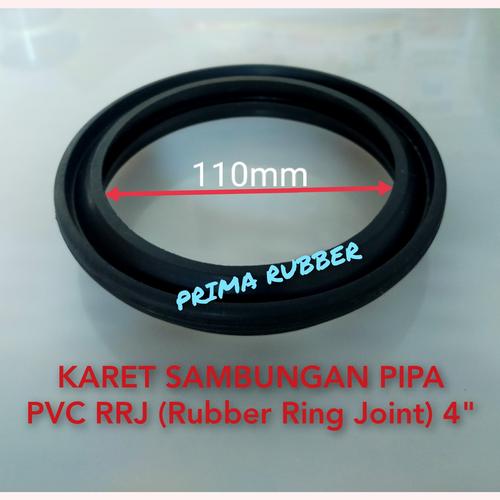 Jual KARET SAMBUNGAN PIPA PVC RRJ (Rubber Ring Joint) UKURAN 4 INCH ...
