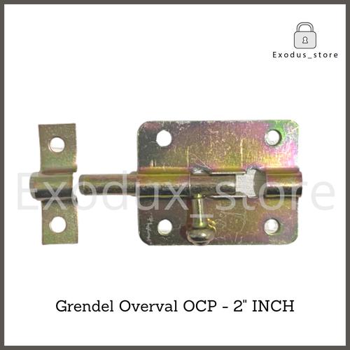 Jual Grendel pintu geser / slot pintu / jendela overval OCP 2" inch ...