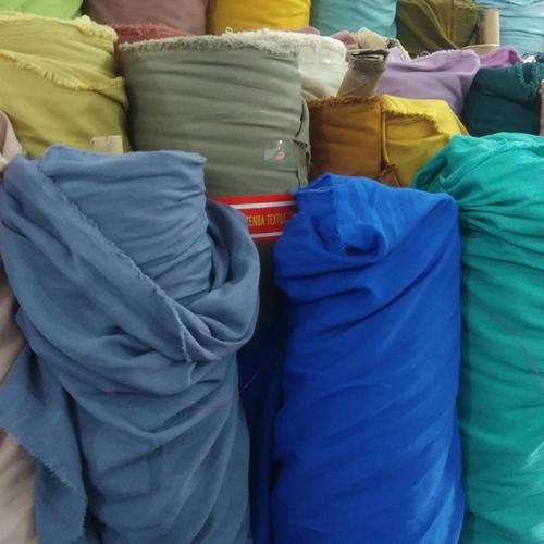 Jual kain rayon premium polos warna komplit bisa request | harga per 0 ...