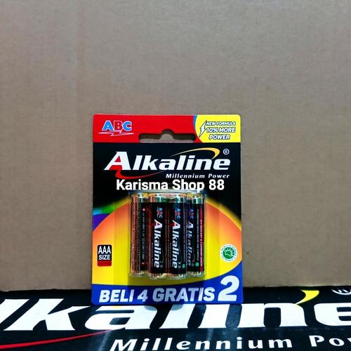 Jual Batre Alkaline AAA isi 6 pcs/ baterai / battery / batu abc a3 ...
