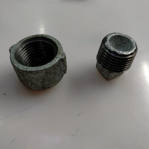 Jual penutup keran kran plug dop ½" inch besi galvanis - drat dalam ...