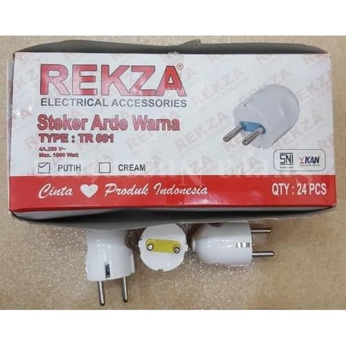 Jual REKZA TR001 STEKER ARDE BULAT COLOKAN LISTRIK Plug - Kota Medan ...