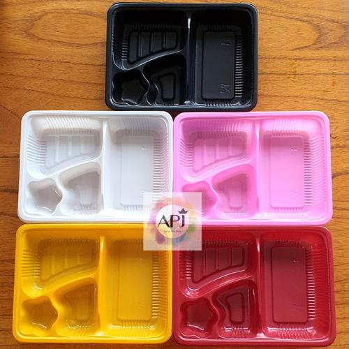 Jual Mika Bento Bintang / Mika Bento Kotak / Tray Bento / Box Bento ...