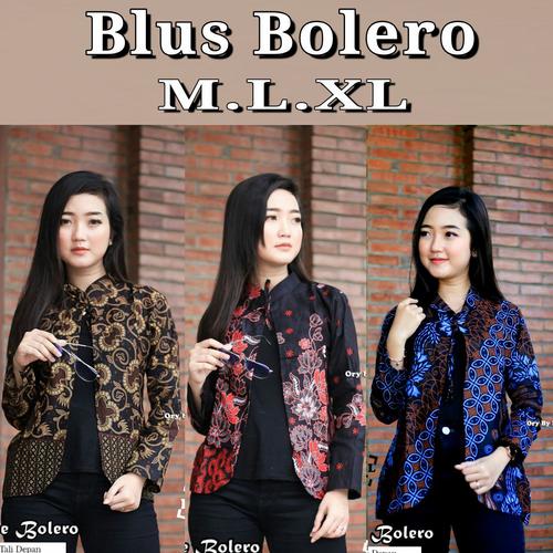 Jual Baju batik wanita blouse bolero modern - Kota Pekalongan - SANTY ...