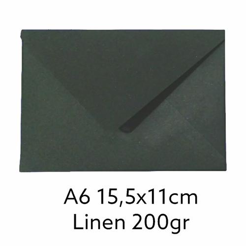 Jual Amplop Hitam Linen Tebal A6 15,5x11cm amplop undangan Amplop kartu ...