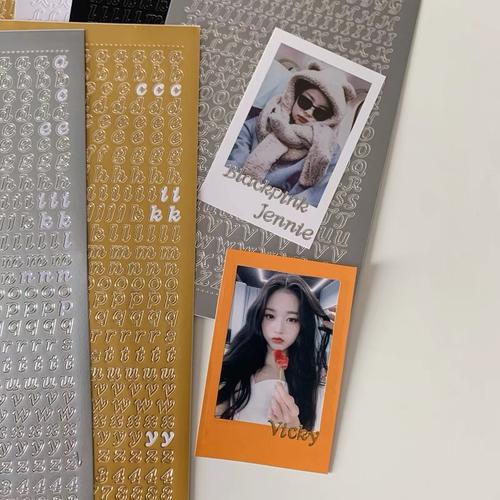 Jual [READY] Alphabet Sticker Polaroid Deco / Journaling Alfabet ...