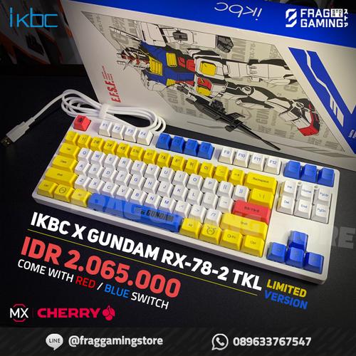 Jual iKBC GUNDAM RX-78-2 / RX782 TKL Tenkeyless C200 Mechanical ...