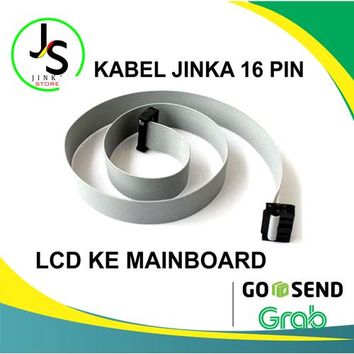 Jual Kabel Flexy Jinka 16 PIN / Kabel mainboard ke LCD jinka - Jakarta ...