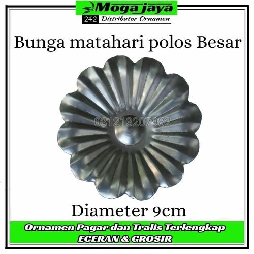 Jual bunga matahari besi plat bunga bintang ukuran BESAR ornamen tralis ...