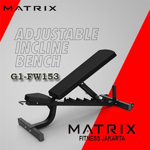 Jual MATRIX G1-FW153 ADJUSTABLE INCLINE BENCH - Jakarta Barat - Matrix ...