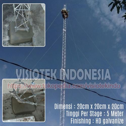 Jual Tower Triangle 20cm Hot Dip Galvanize - Kota Bekasi - VISIOTEK ...