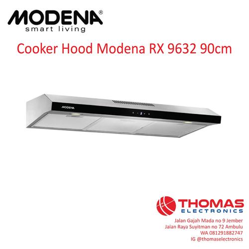 Jual MODENA RX 9632 Slim Hood 90cm - MODENA Cooker Hood RX9632 GARANSI ...
