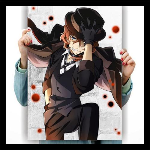 Jual Poster Anime Terlengkap A3 - Bungou Stray Dogs - Dazai Chuuya ...