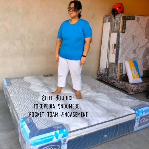 Jual Promo Elite Rejoice 160x200 kasur spring bed pocket foam ...