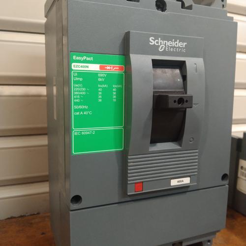 Jual MCCB BREAKER SCHNEIDER EZC400N 3P 300A 320A 350 400A 36KA NEW ORI ...