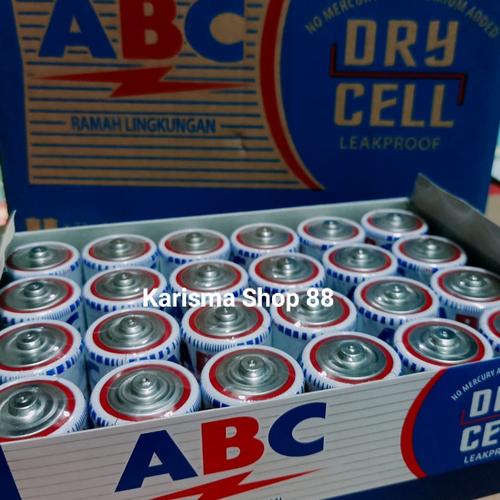 Jual Batre ABC biru besar isi 24 pcs/ baterai / battery / batu abc ...