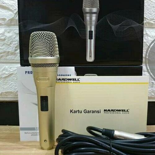 Jual mic kabel mik kabel hardwell pro9 mic profesional.original ...