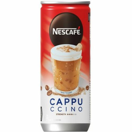 Jual Nescafe kaleng 220 ml -Capucino-Caramel-Minuman kekinian- kopi ...