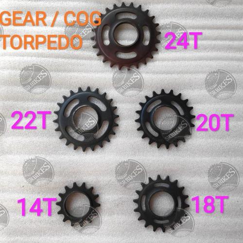 Jual Gear Gir Cog Torpedo Coaster Brake Sepeda Onthel Fixie Jengki ...