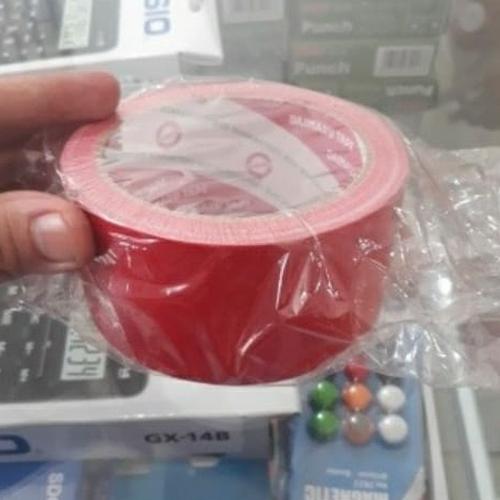 Jual lakban merah besar - Kota Semarang - Lovie Shop | Tokopedia