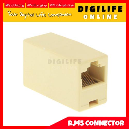 Promo Adapter Konektor RJ45 LAN Female to Female Sambungan Pemanjang ...