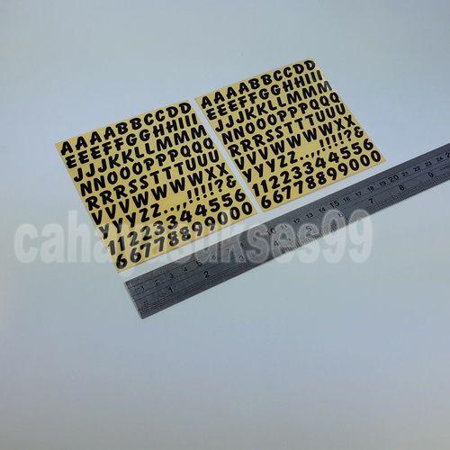 Jual Sticker Huruf Alphabet Abjad Angka Nomor Font Kecil 0,8cm x 1cm ...