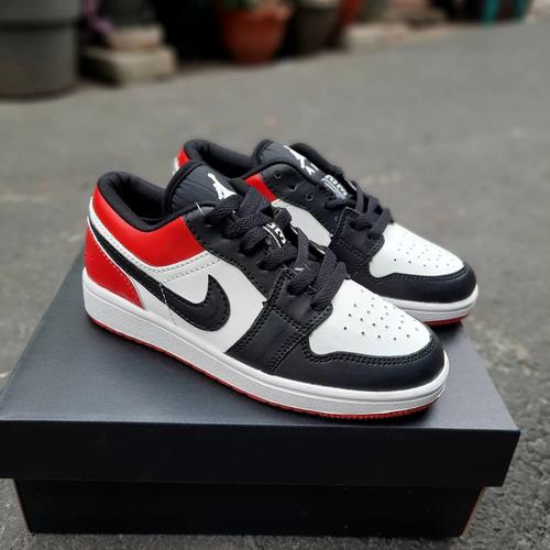 Jual Sepatu Anak Nike Jordan Pendek Black Merah Grade Original ...