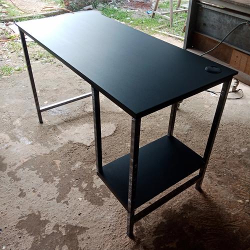 Promo Meja Kerja CPU gantung 140 cm - Full Hitam - Kota Bekasi ...