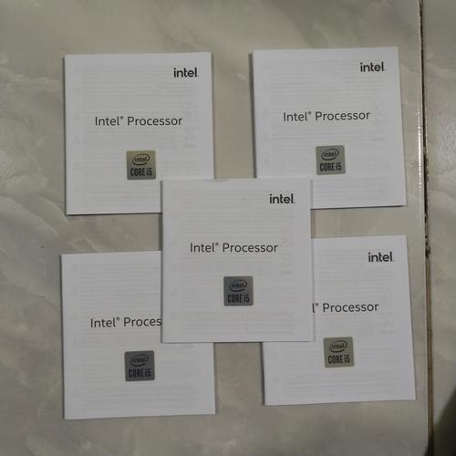 Jual stiker original Intel core i5 gen 10 - Kab. Bandung Barat - ahmad ...