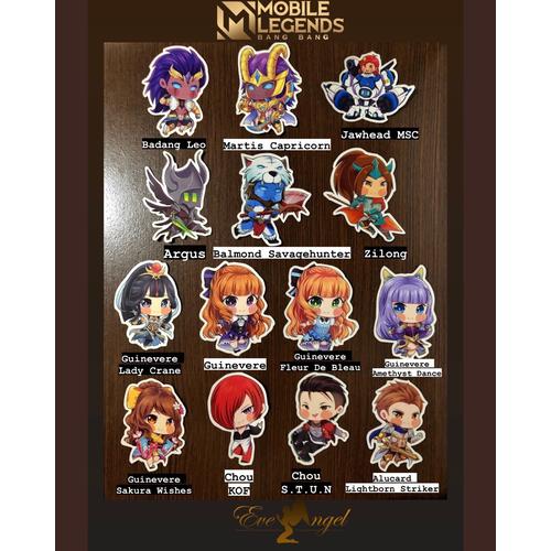 Jual Sticker Mobile Legends FIGHTER | MLBB Part 2 - Guin Lady Crane ...