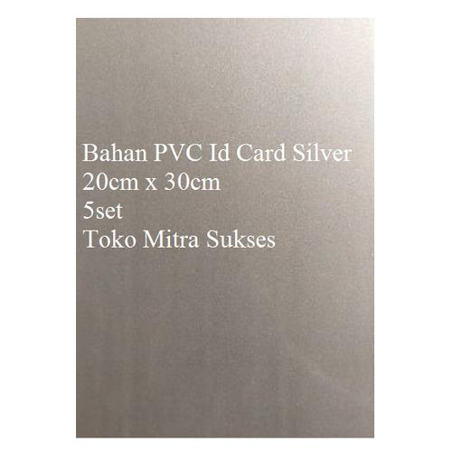 Jual Bahan PVC Id Card Instan Silver 5 Set - Silver - Jakarta Barat ...