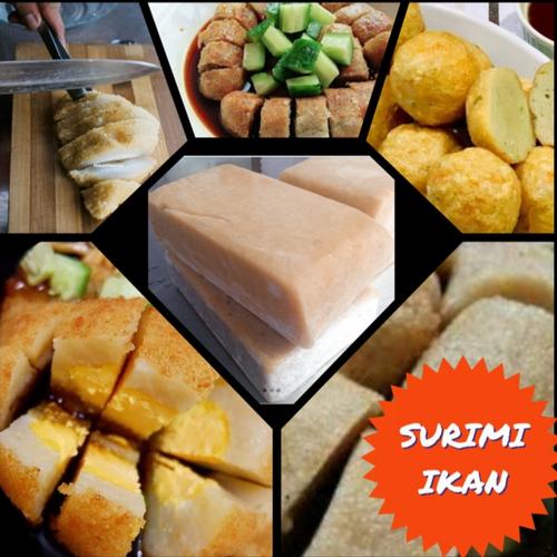 Jual Surimi daging ikan laut giling bahan pempek bakso ikan - Grade R ...