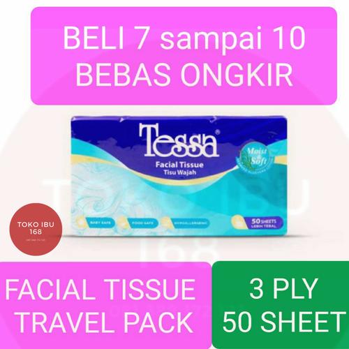 Jual TESSA TISSUE TRAVEL PACK 3 PLY, 50 SHEET, TISU TESA - Jakarta ...