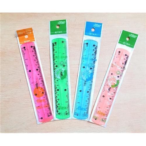 Jual PENGGARIS MISTAR LENTUR FLEKSIBEL 15 CM FLEXIBLE RULER - Kota ...