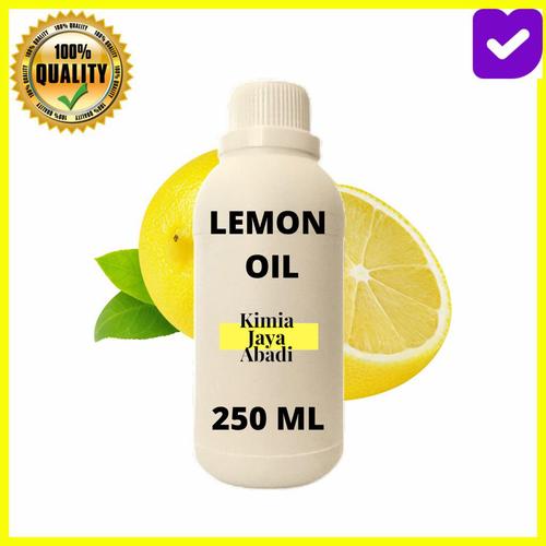 Jual Lemon Essential Oil / Minyak Jeruk Lemon / Lemon Oil 250 ML MURNI ...