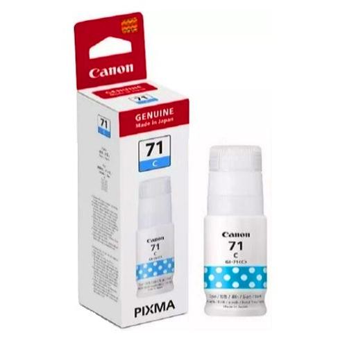 Jual Canon Original Ink GI 71 Cyan GI71 (GI-71C) G1020 2020 3020 3060 ...