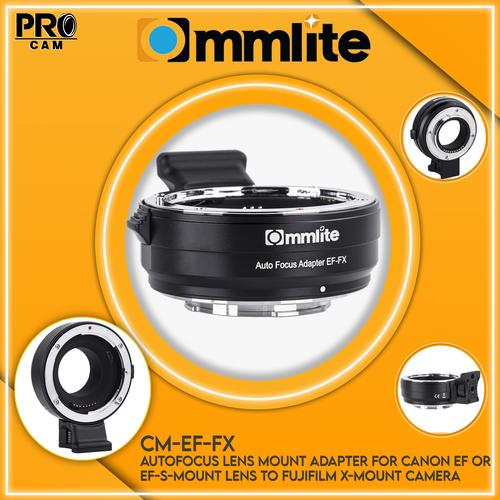 Jual Commlite CM-EF-FX Autofocus Lens Mount Adapter for Fujifilm X-Mount - Jakarta Barat ...
