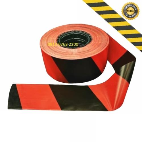 Jual Safety Line Garis Proyek Police Line 3"x300m Warna Merah Hitam ...