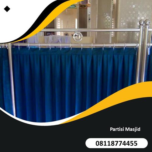 Jual Sekat penyekat partisi ruang ruangan Shaf Masjid Mushola stainless ...