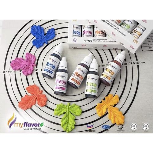 Jual My Flavor Gel Food Color Neon - Pewarna Makanan/Kue Halal - Tulip ...