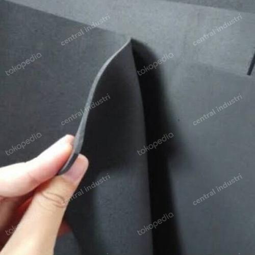 Jual spon Eva / spon matras / spon hitam lembaran tebal 6mm 100cm x ...
