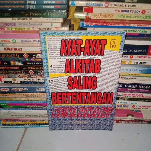 Jual BUKU ASLI ayat-ayat Alkitab saling bertentangan benarkah - frans ...