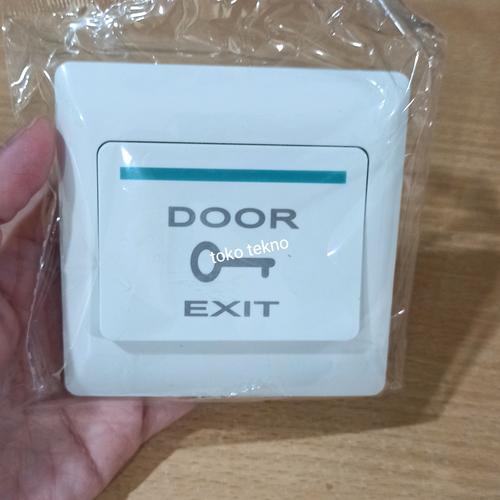 Jual Tombol Exit | Push Button | Tombol Bel | Knop Bell | Exit Button ...