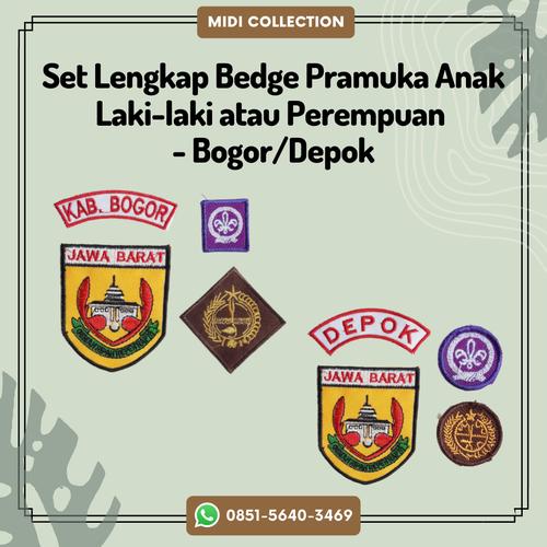 Jual Set Lengkap Atribut / Acc. Badge Pramuka Penegak/Penggalang (SMP ...