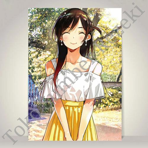 Jual Poster Mizuhara Chizuru Kanojo Okarishimasu Rental Girlfriend
